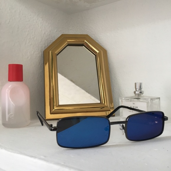 Vintage | Accessories | Retro Slim Rectangle Sunnies | Poshmark